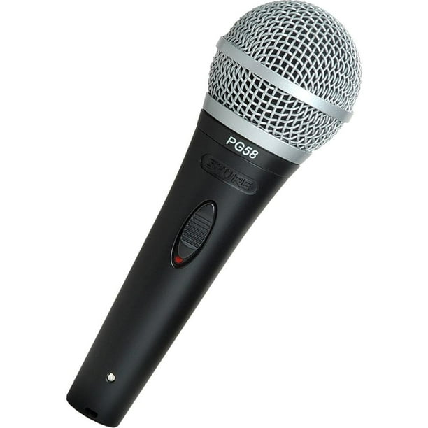 Microfono con cable de alta Shure PG58-QTR | Walmart en línea