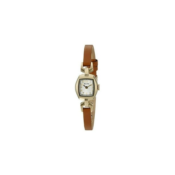 Reloj Bulova 97L153 Piel Cuarzo Para Mujer - | Walmart en línea