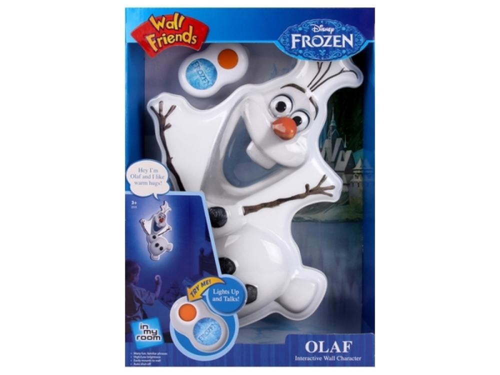 Lampara de Pared Olaf Frozen Disney Control Remoto Sonido De Pared 3d ...