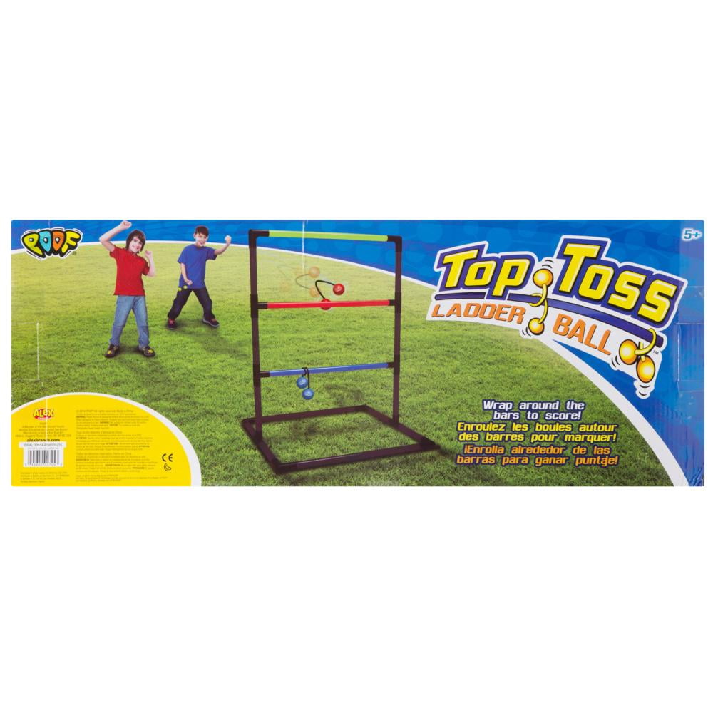 Top Toss Poof Outdoor Games Top Toss Ladder Ball | Walmart en línea