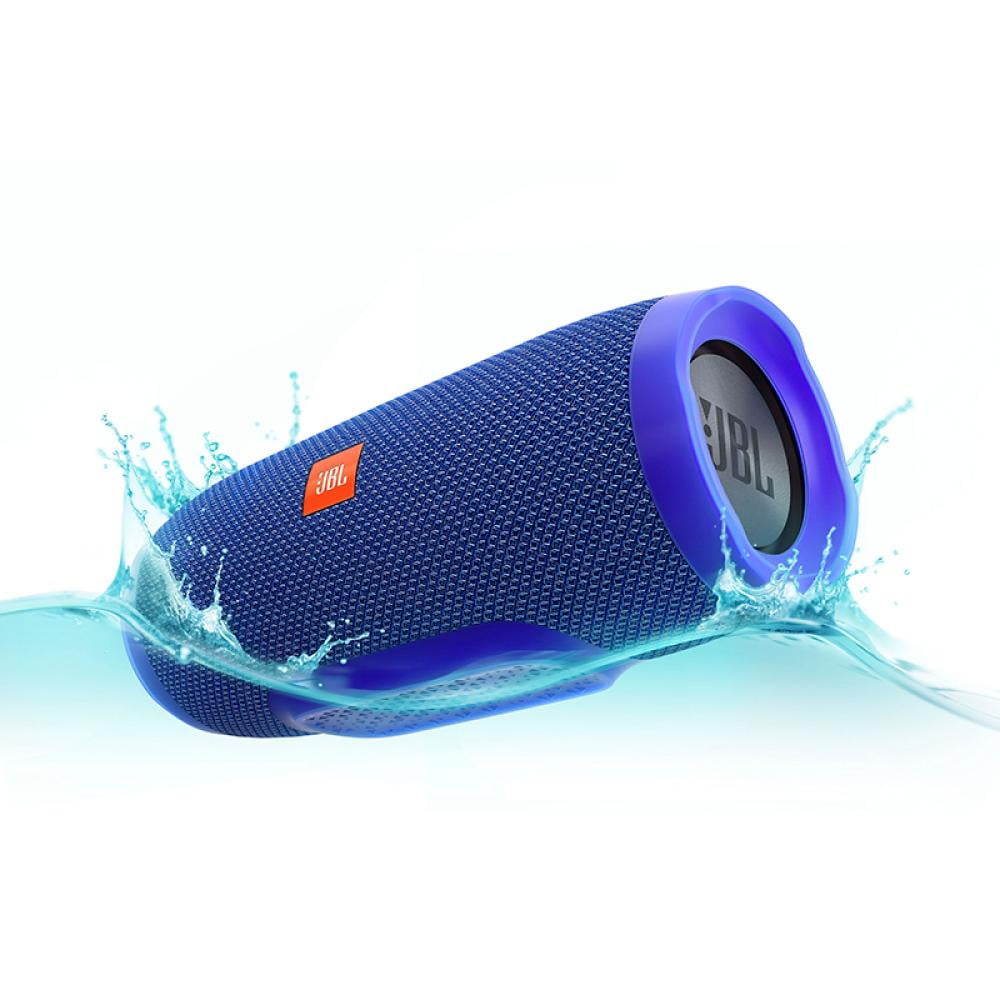 Bocina portátil Bluetooth a prueba de agua, azul JBL JBLCHARGE3BLU ...
