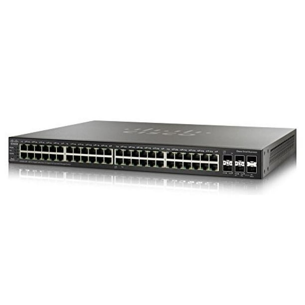 Interruptor CISCO SG350X 48P K9 PoE Gigabit -Negro | Walmart en línea
