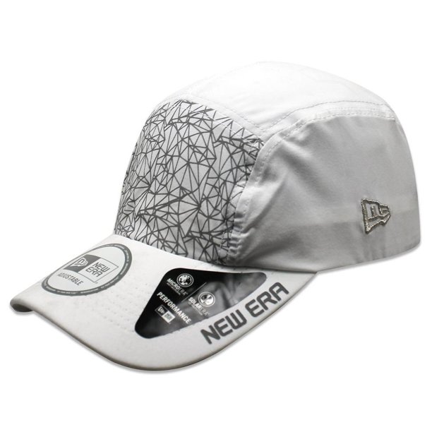 Gorra New Era 9 Fifty Runner Running Reflective Print Blanco New Era Gorra Bordada y/o Estampada ...