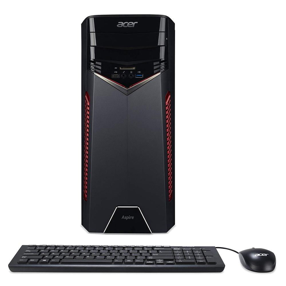 Kit PC Gamer ACER Aspire AMD R5 1400 GTX1050 8GB 1TB -Negro | Walmart ...