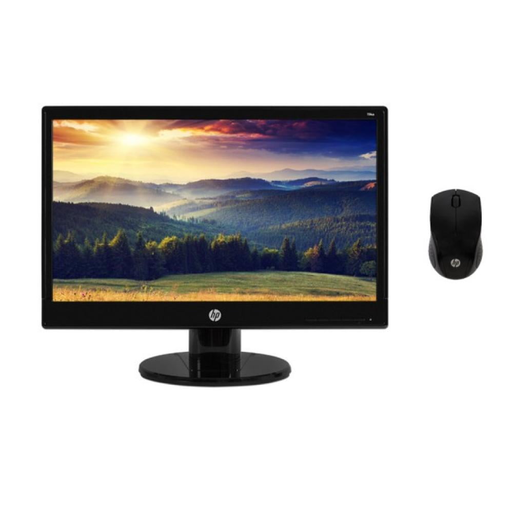 Monitor HP 19KA de 18.5'' Incluye Mouse HP X3000 | Walmart en línea