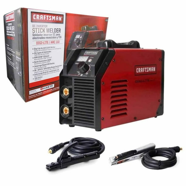 Soldadora Inversora Inverter 110V 110A Con Pantalla Craftsman ARC-110 ...