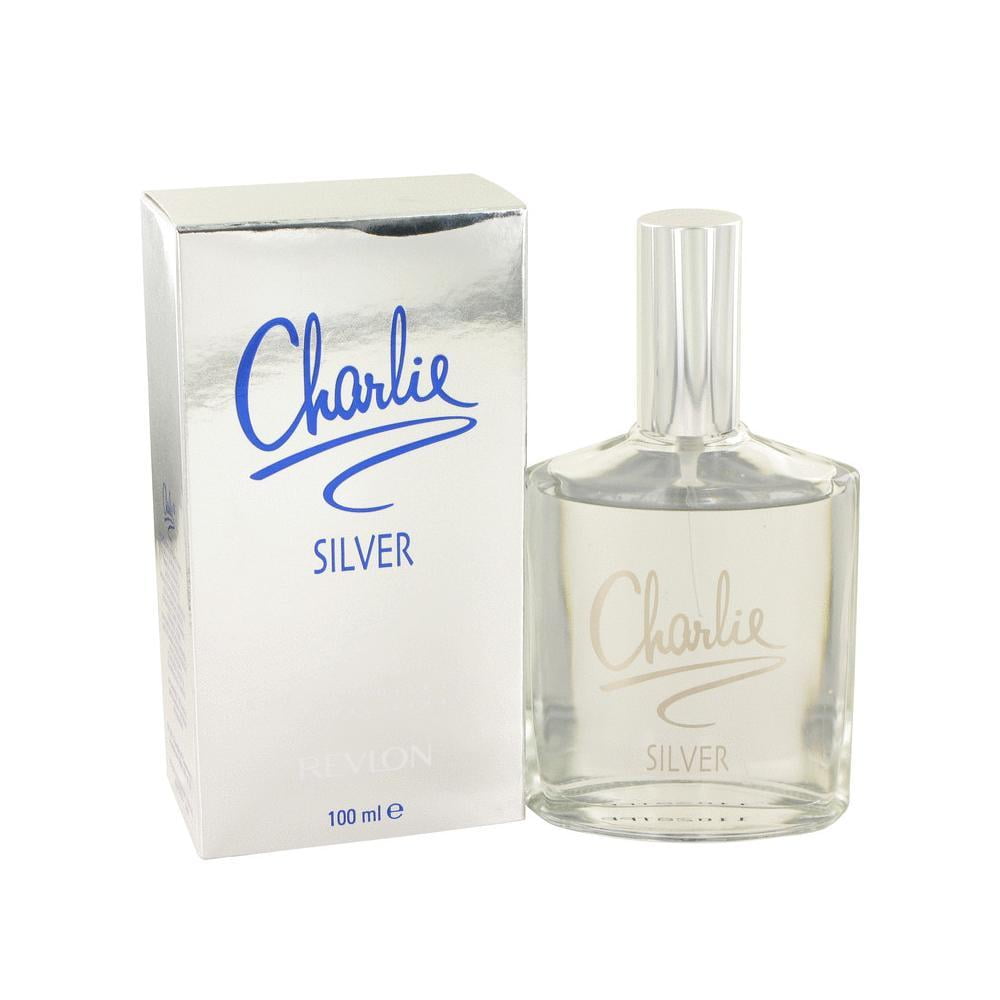 Perfume Revlon CHARLIE SILVER Eau De Toilette Spray 100ml/3.4oz ...