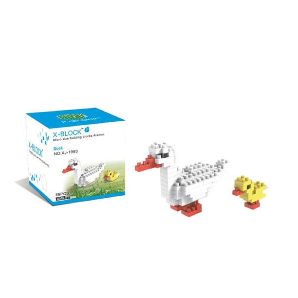 Mini Bloques para Armar Imori Kits Imori Kits MB016 MiniBloques PATO 3D ...