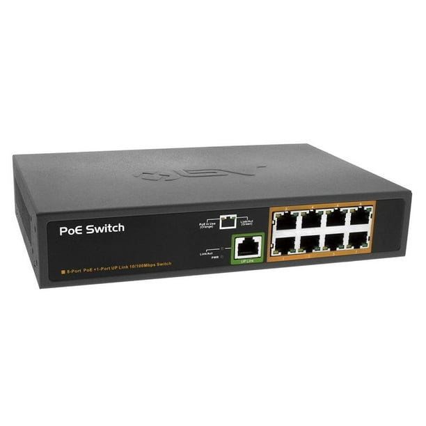 Switch Ethernet Bv-tech Poe-sw800e 9 Puertos 10/100mbps BV-Tech POE ...