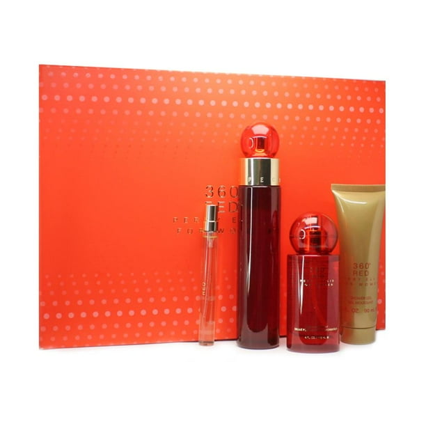 Set 4 piezas 360° Red para Mujer de Perry Ellis Perry Ellis 360° Red ...