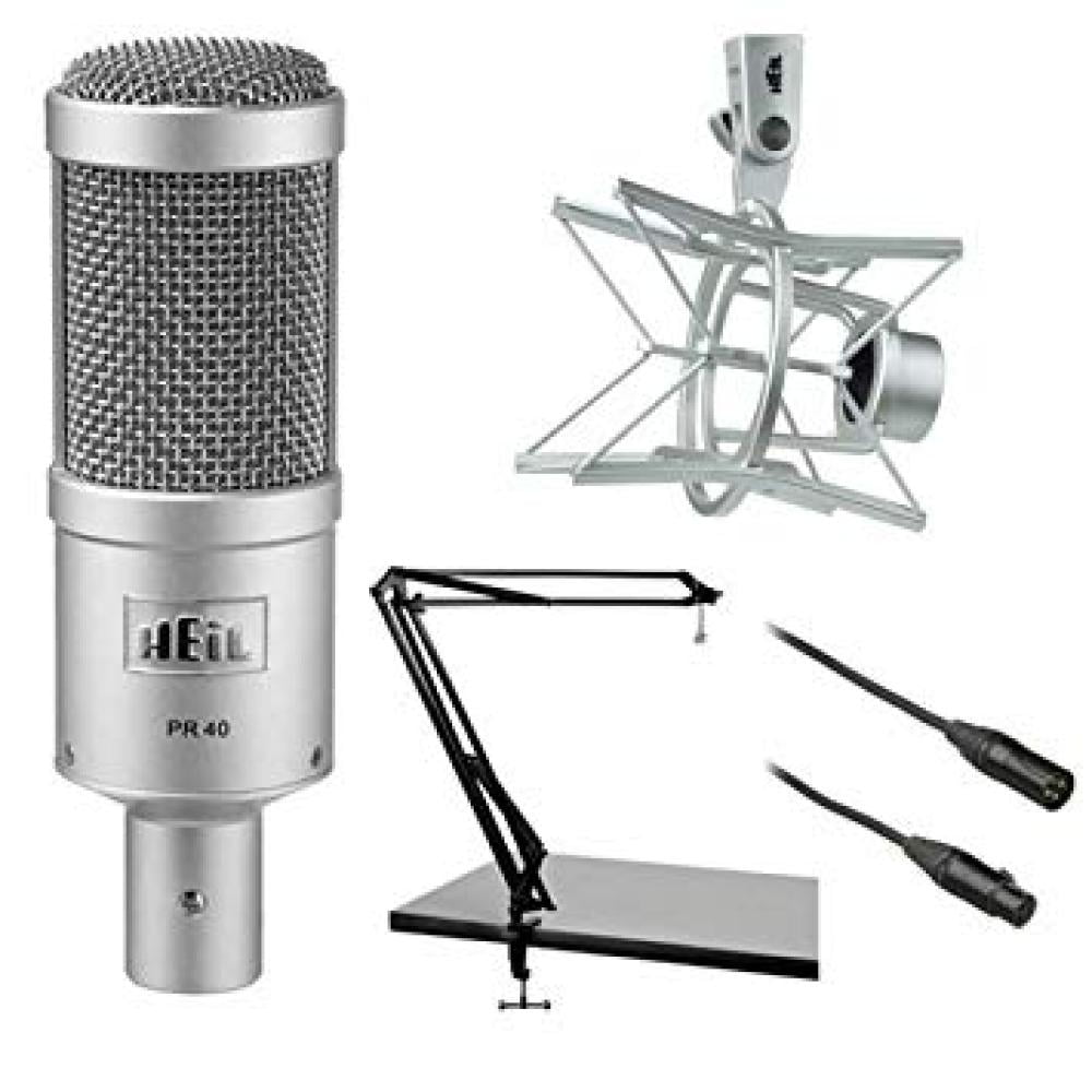 Kit De Micrófono Heil Sound Pr40-bundle2 Con Montaje Y Cable HEiL sound ...