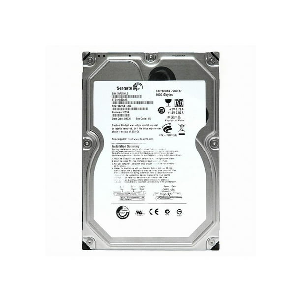 Disco Duro Interno Seagate 1TB 7200 RPM SATA -ST31000528AS | Walmart en ...