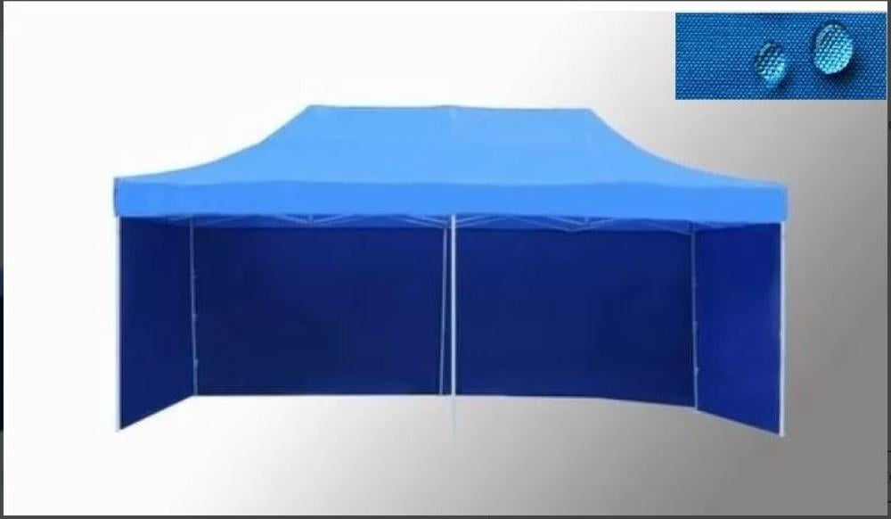 Toldo Reforzado Impermeable Plegable De 6 X 3 Con Lona Pared MrTableta ...
