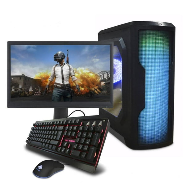Computadora PC Gamer AMD A4 HDD 1TB RAM 8GB + Monitor Teclado y Mouse ...