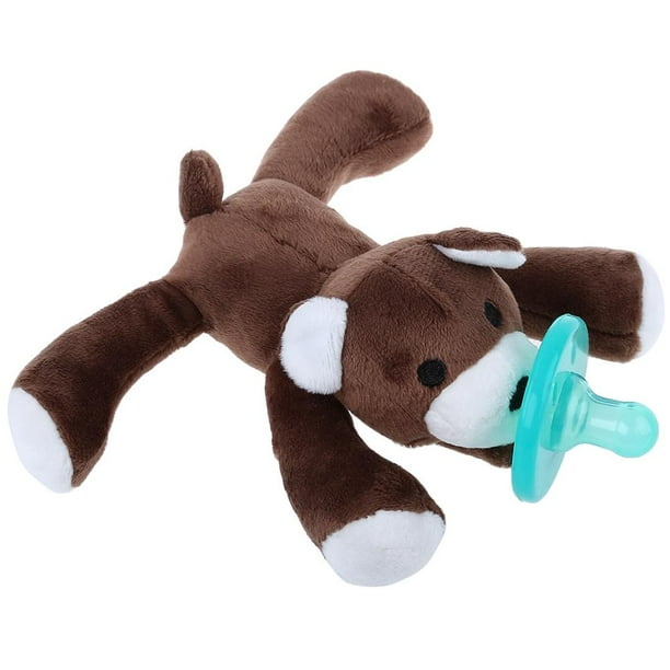 Chupon con peluche pelucho animalitos para bebe Baby TBS201819 ...