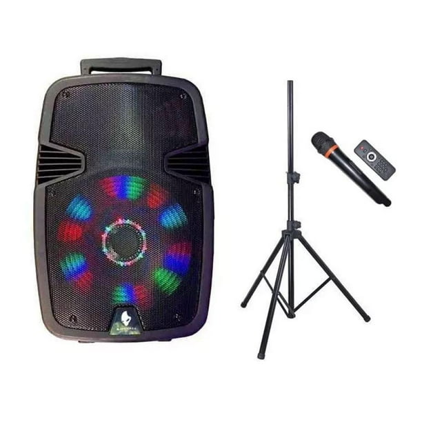 Bocina Bafle amplificado AlienPro Roller 15 Bateria + Tripie - SGM ...