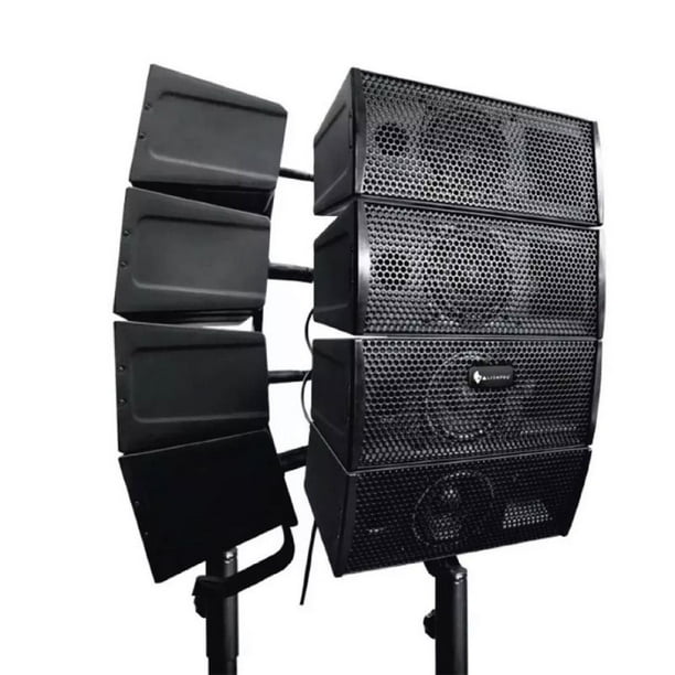 AlienPro Xarray profesional 2 torres, 8 bocinas + Subwoofer - SGM Alien ...