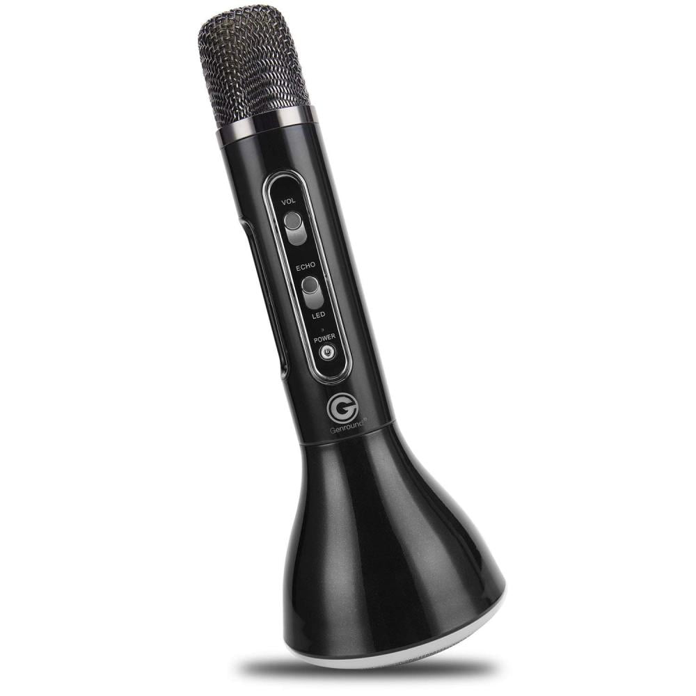 Micrófono Infantil Genround Inalámbrico Con Bluetooth -negro Genround ...
