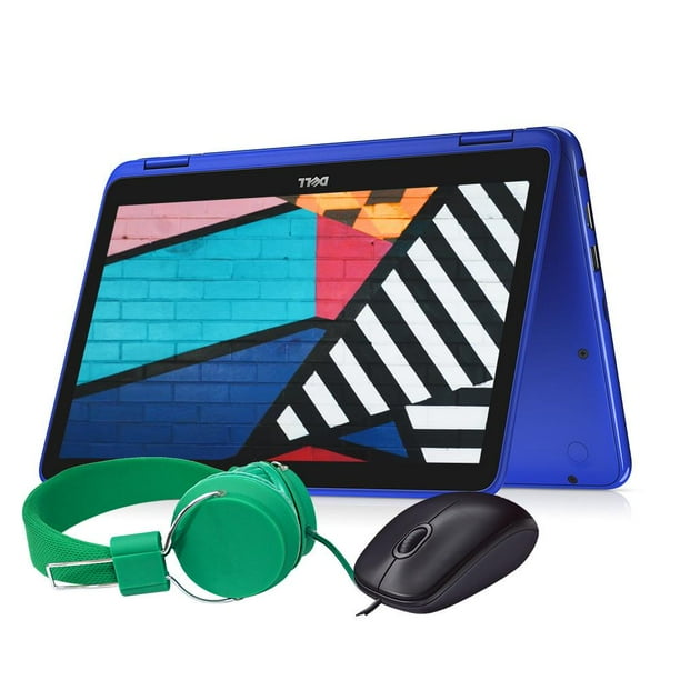 Laptop DELL 11 Intel Touch 2 En 1 Ssd 32gb Azul + Kit - Reacondicionado ...