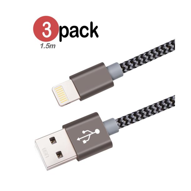 Cable Datos Becaso Iphone 7 6+ Lightning A Usb 1.5m Nylon | Bodega ...