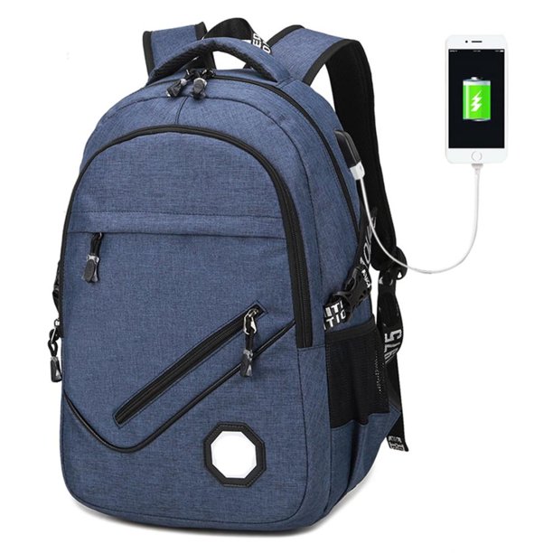 Mochila KOLAKO Laptop 15 Resiste Agua Puerto Carga Usb -azul | Bodega ...