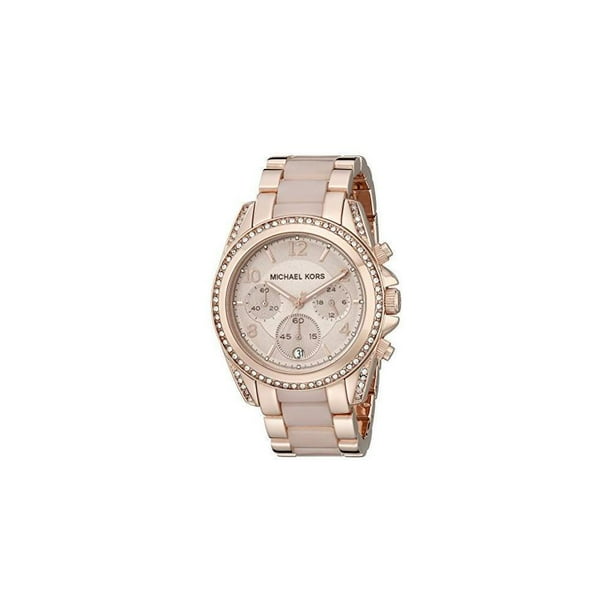 Reloj Michael Kors MK5943 Acero Inoxidable Cuarzo Para Mujer -Rosa ...