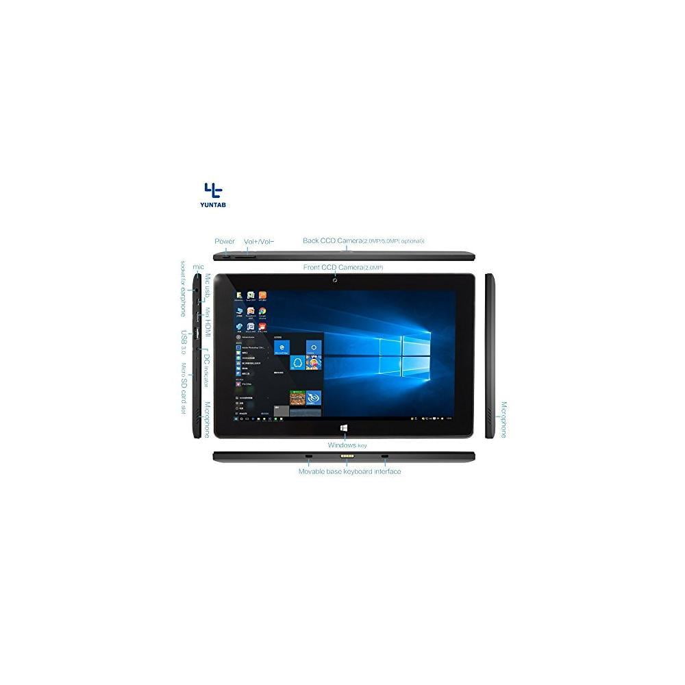Tablet Yuntab 10.1'' 32GB Windows 10 Home - | Walmart en línea
