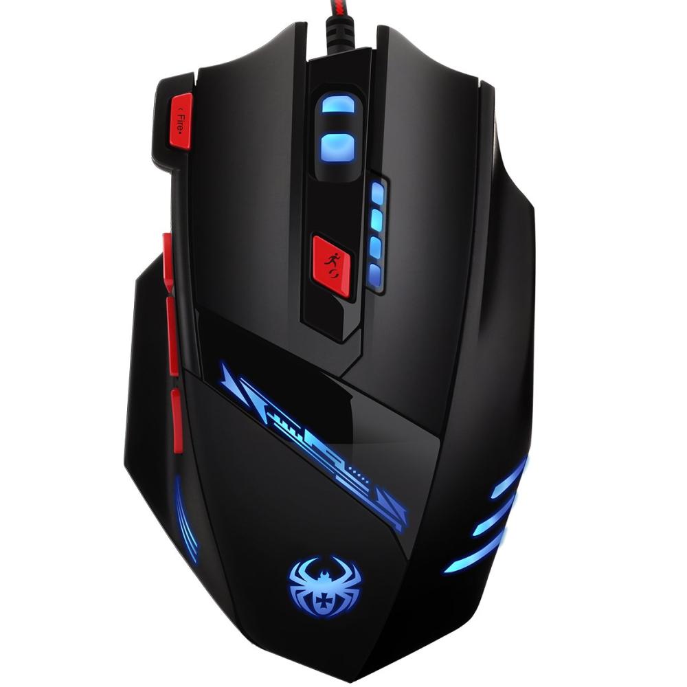 Mouse Amir Con Cable Usb 9200 Dpi Led Usb 8 Botones | Walmart en línea