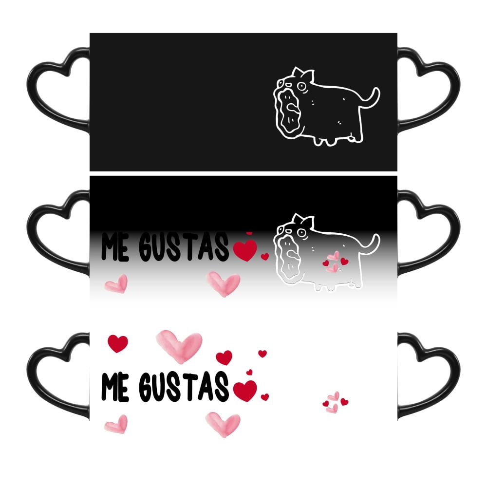 Taza Magica Dia del Amor y la Amistad Zeuz Zeuz Gato eructando ME ...