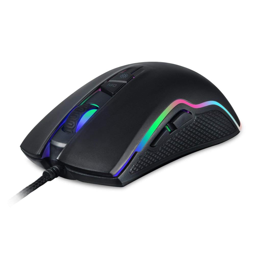Mouse Gamer Generico Vyfky 4000 Dpi Usb Rgb Ilumina 7 Botones -negro ...