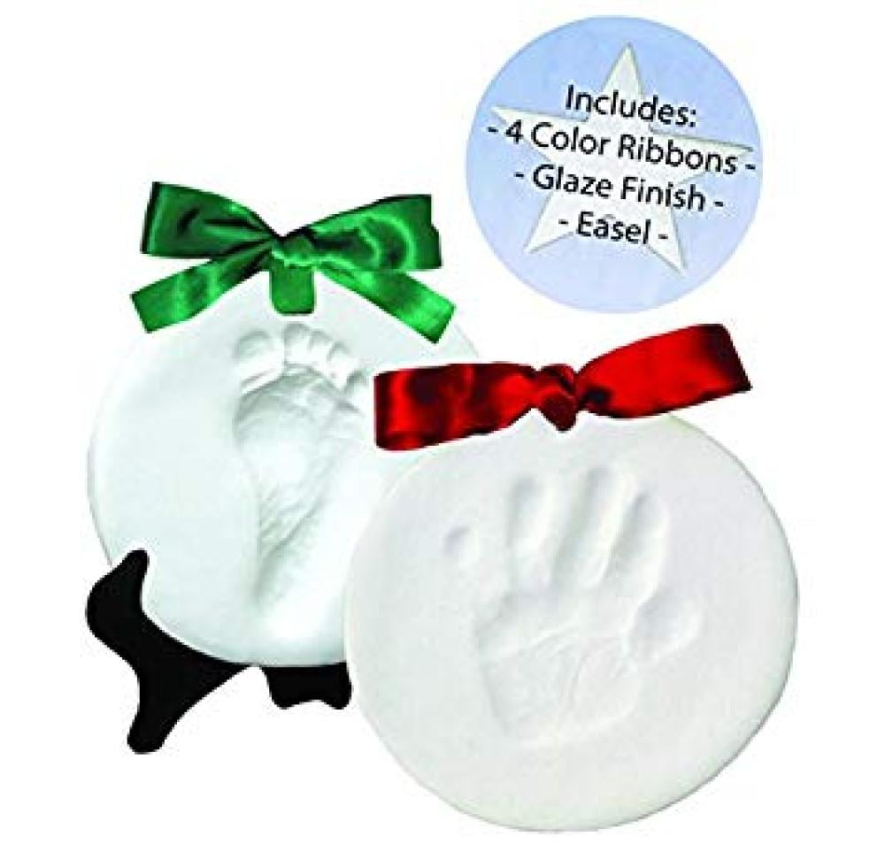 Huella De Mano Y Pie Casting Keepsakes Recuerdo Bebé Deluxe Casting ...