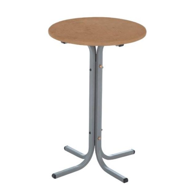 Mesa Redonda de Servicio K2 Melamina de nogal 60x40cm | Bodega Aurrera ...