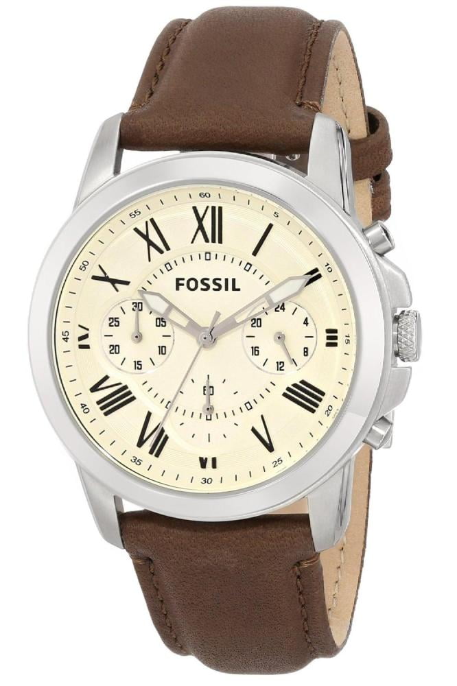 Reloj Fossil Grant FS4839 Piel Cuarzo Para Hombre - | Bodega Aurrera en ...