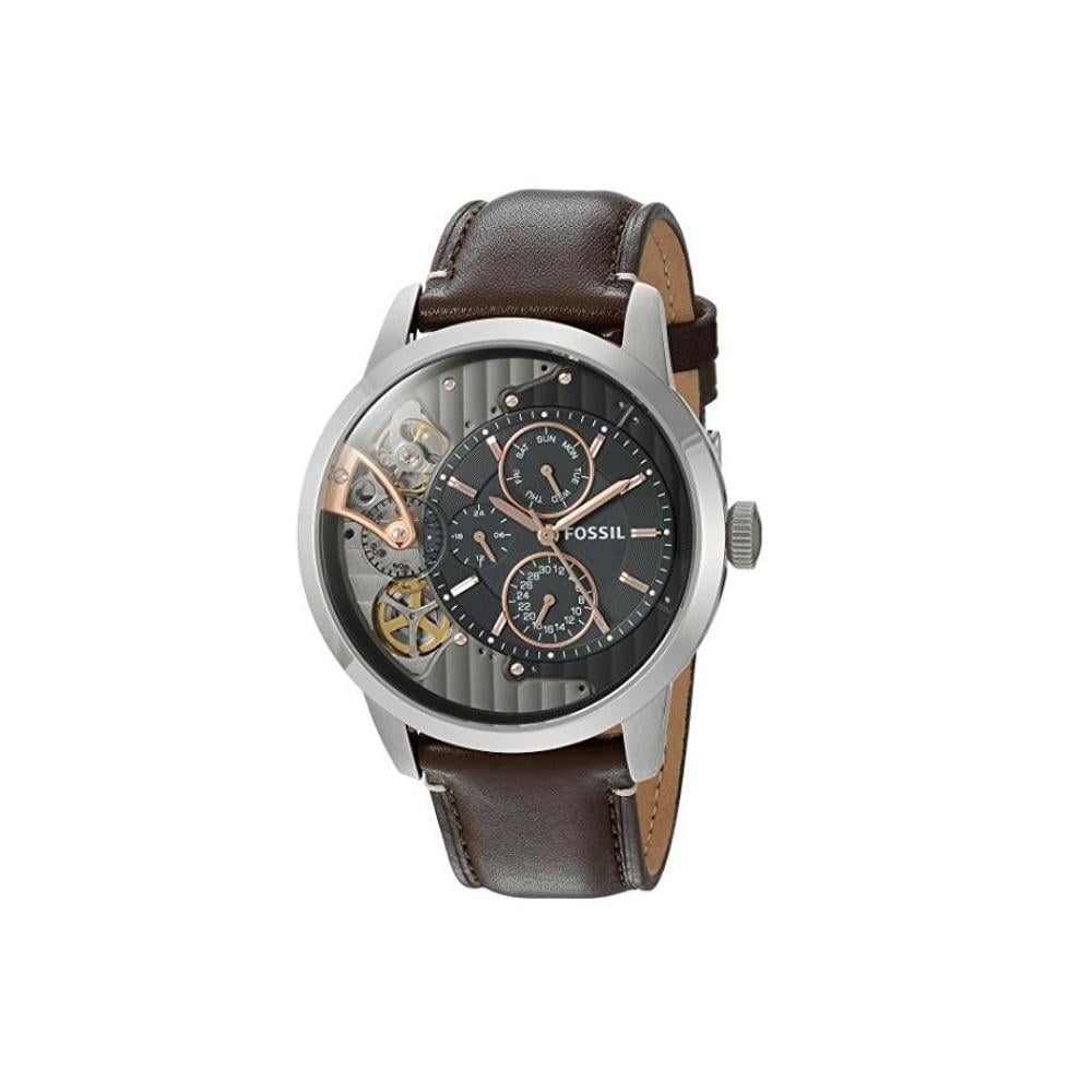 Reloj Fossil ME1163 Piel Cuarzo Para Hombre - | Walmart en línea