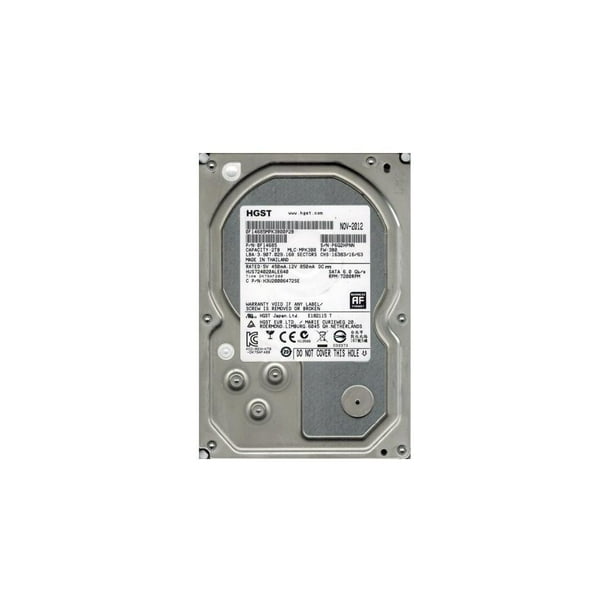 Disco Duro Interno Hitachi 2TB 7200 RPM SATA Hitachi Global Storage ...