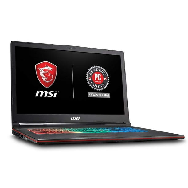 Laptop Gamer MSI GP73 Leopard 17.3 i7 16GB 256GB 1TB GTX1070 | Walmart ...