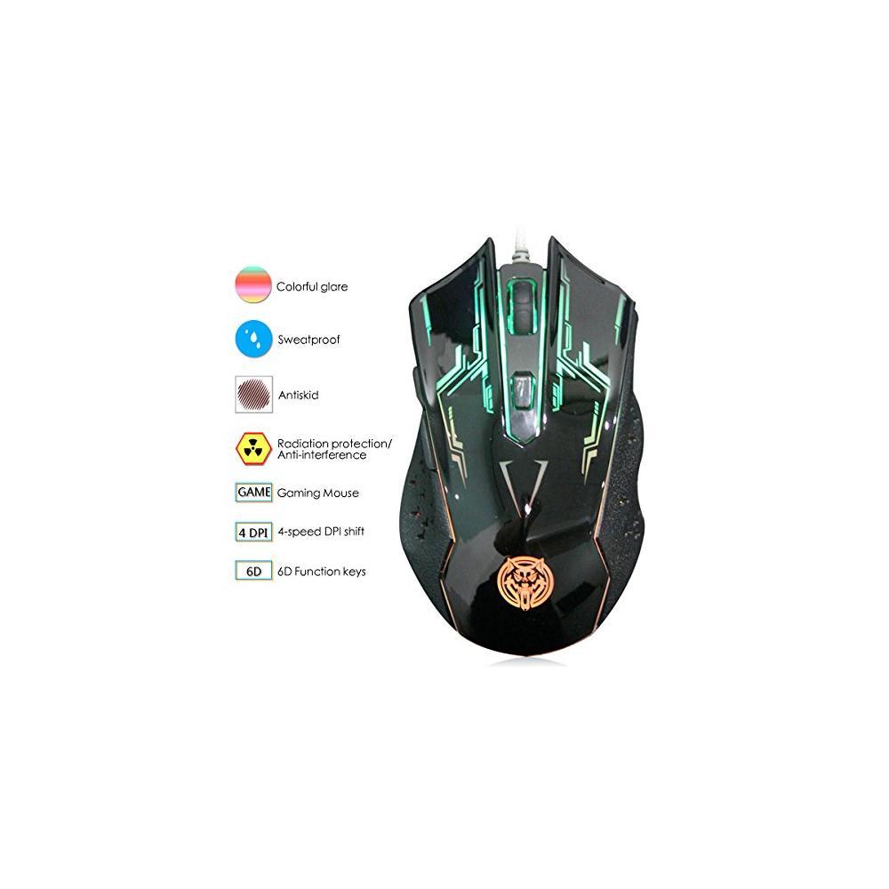 Mouse L-TECH Gaming 1600 DPI, 2400 DPI, 3200 DPI, 1200 DPI - | Walmart ...