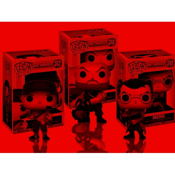Team fortress set 3 piezas videojuego psp4 xbox FUNKO pop Team fortress ...
