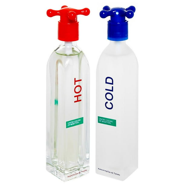 Pack Perfumes Hot And Cold Unisex By Benetton EDT 100ml United Colors ...