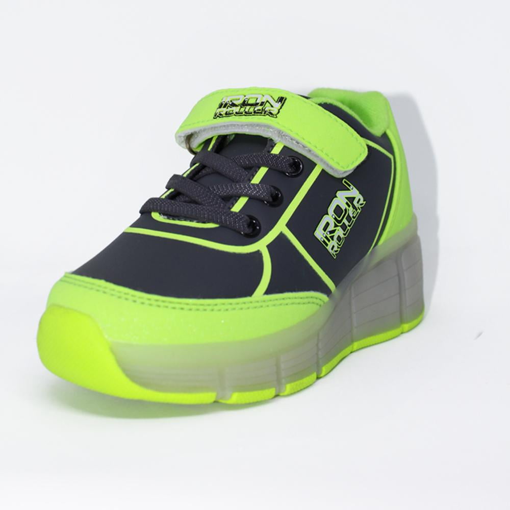 Tenis patin led IRON ROLLER Con llanta retractil | Walmart en línea