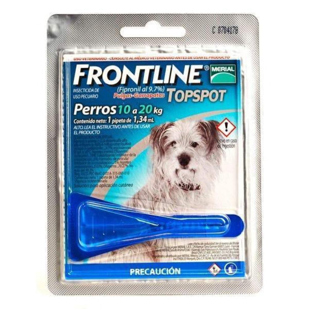 Antiparasitario Externo Pipeta Contra Pulgas Frontline Frontline Perro ...
