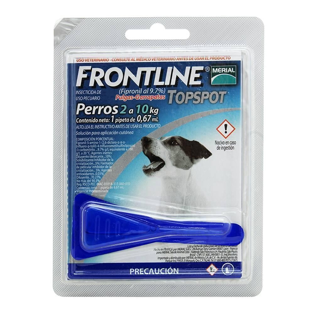 Antiparasitario Externo Pipeta Contra Pulgas Frontline Frontline Perro ...