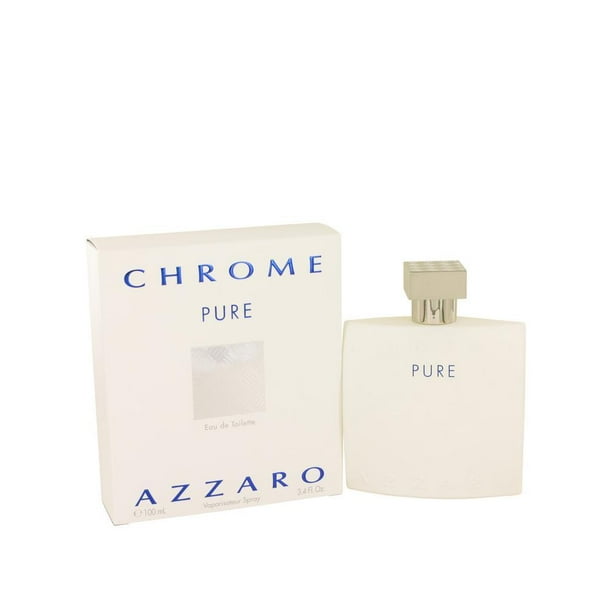 Perfume Azzaro Chrome Pure Eau De Toilette Spray 100ml/3.4oz para ...