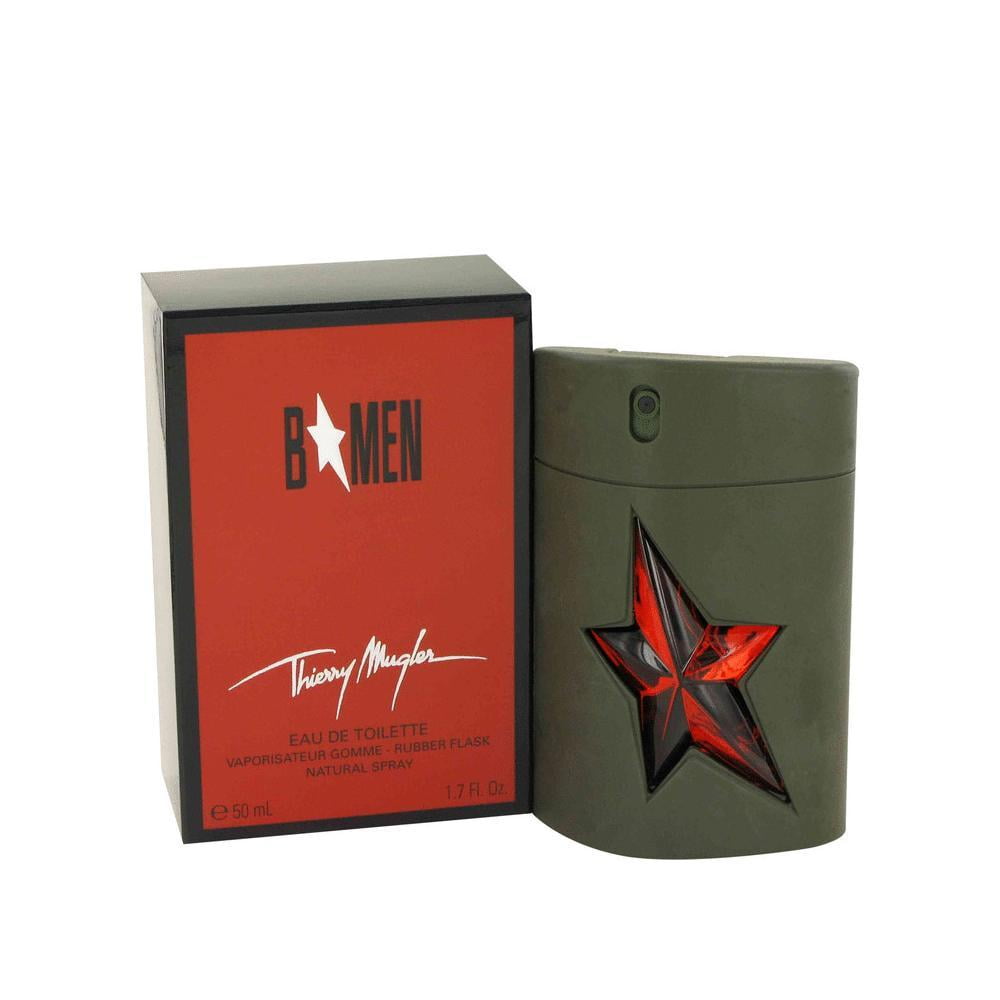 Perfume Thierry Mugler B Men Eau De Toilette Spray Rubber Flask 50ml/1 ...