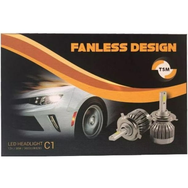 Kit Led C1 Tipo Xenon Faros Focos Alta Baja TSM H13 | Walmart en línea