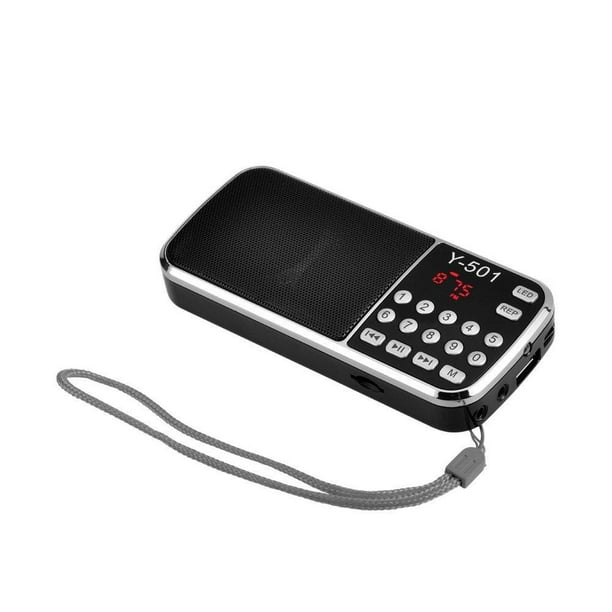 Bocina Ejiasu Digital Ranura para Memoria, USB, Radio, Auxiliar 3.5mm ...