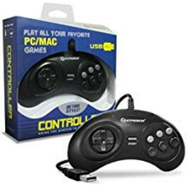 Control Hyperkin ''gn6'' Genesis Usb Para Pc/mac -negro Hyperkin No ...