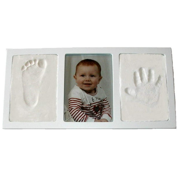 Huella De Mano Y Pie Casting Keepsakes Recuerdo Bebé -blanco Casting ...