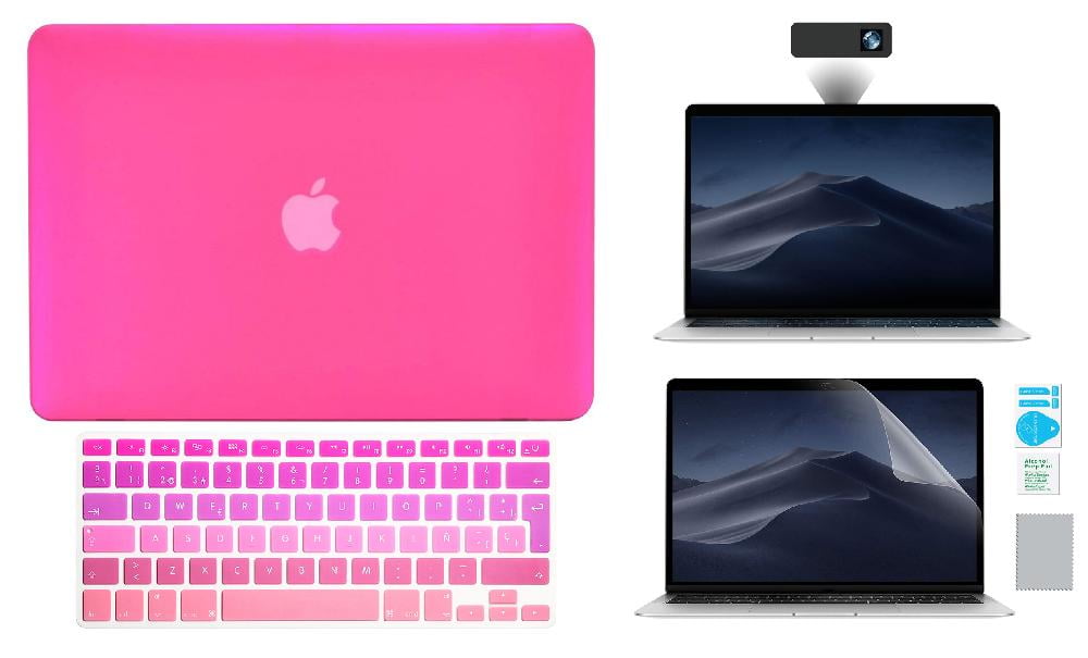 Kit de Protección Idioma Español 4 en 1 Color Rosa Degradado Techna ...