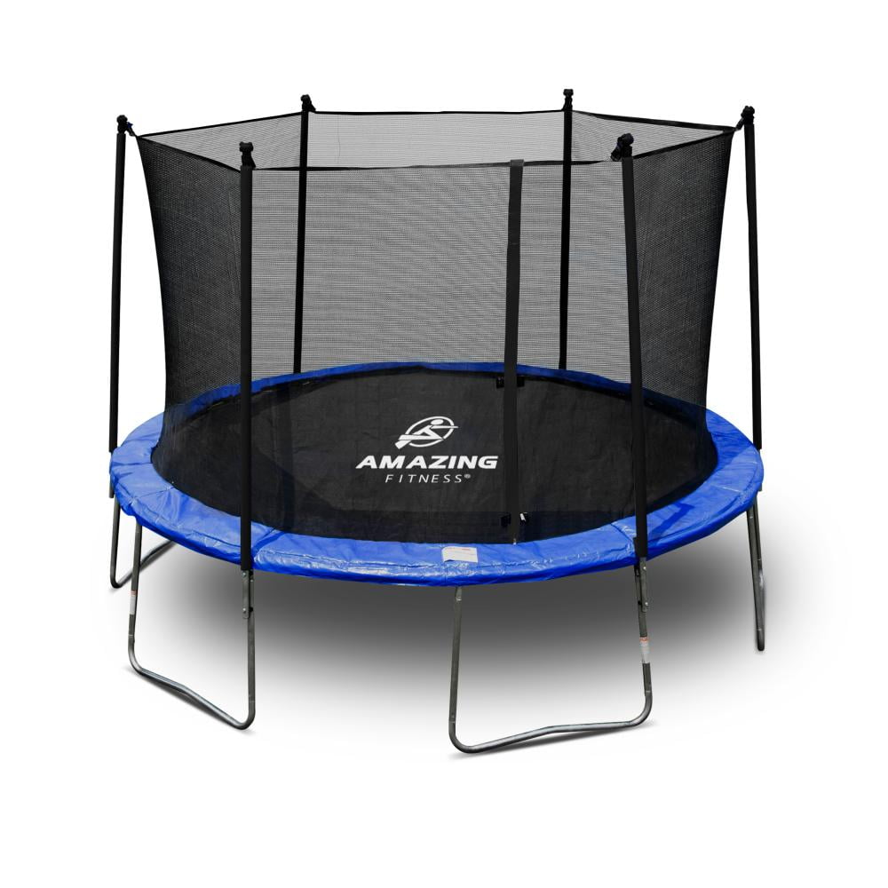 TRAMPOLIN 12' (3.65 MTS) CON RED PROTECTORA Amazing Fitness AF-TRAM-12 ...